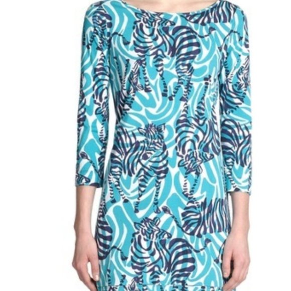 Lilly Pulitzer | Dresses | Lilly Pulitzer Marlowe Dress In Im Game Zebra | Poshmark
